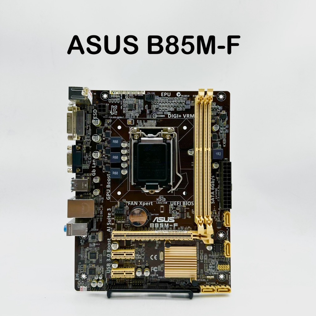 已測試 華碩 B85M-F 主機板 #B85 #1150 | 蝦皮購物