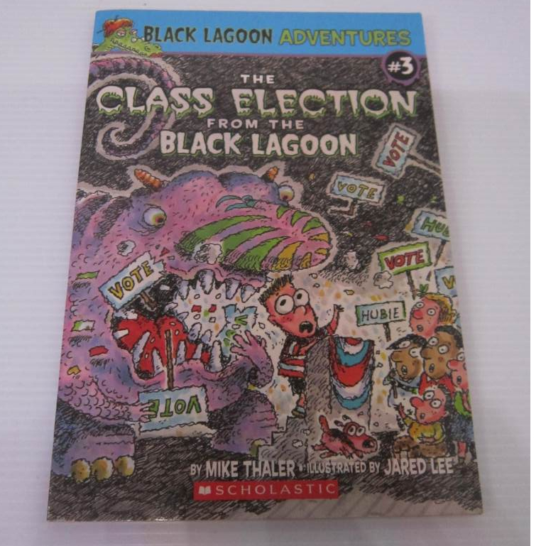 「二手書」#3 Class Election from the Black Lagoon 青少年英文小說 Thaler | 蝦皮購物