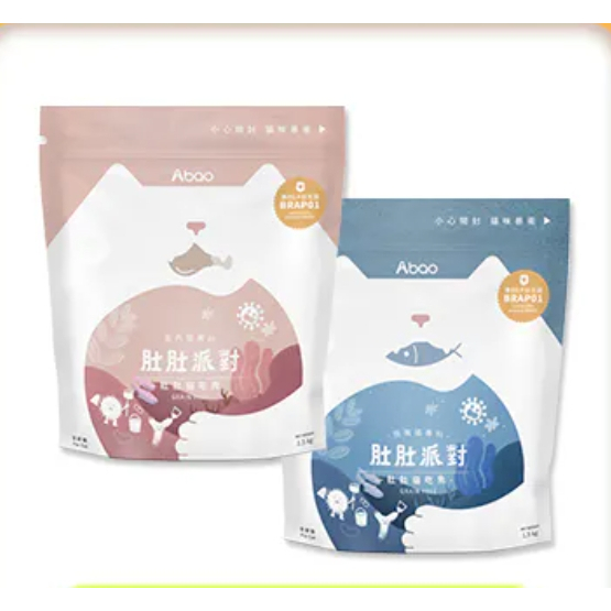 [Abao 阿寶 肚肚派對 無穀貓糧1.5kg/4kg 貓吃肉 貓吃魚 添加益生菌 台灣製造 | 蝦皮購物