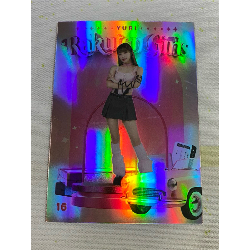 【yuri】2023 Rakuten Girls 樂天女孩Y2K形象卡 鐳射亮面卡 | 蝦皮購物