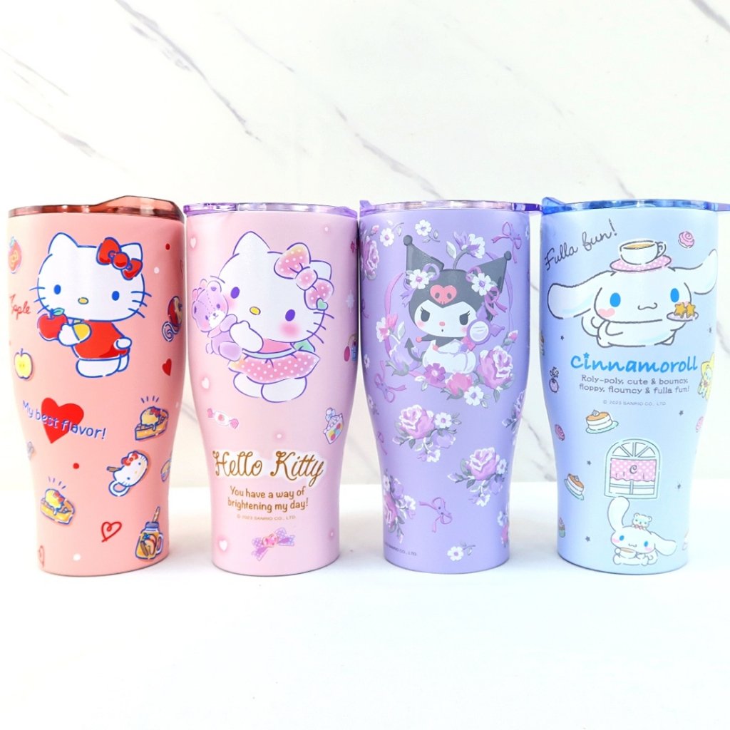 三麗鷗 Hello Kitty 庫洛米 酷洛米 大耳狗 900ml 不鏽鋼真空酷樂杯 冰霸杯 冰壩杯 | 蝦皮購物