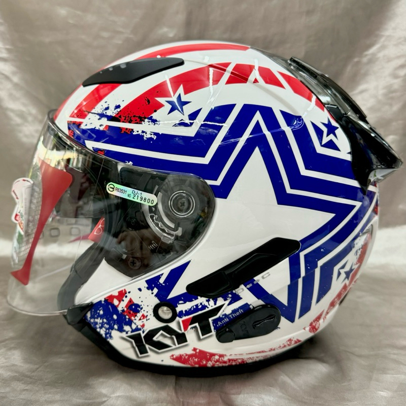 (大優惠)KYT DJ #S2白 內墨片 半罩 KYT安全帽 安全帽 半罩式安全帽 | 蝦皮購物