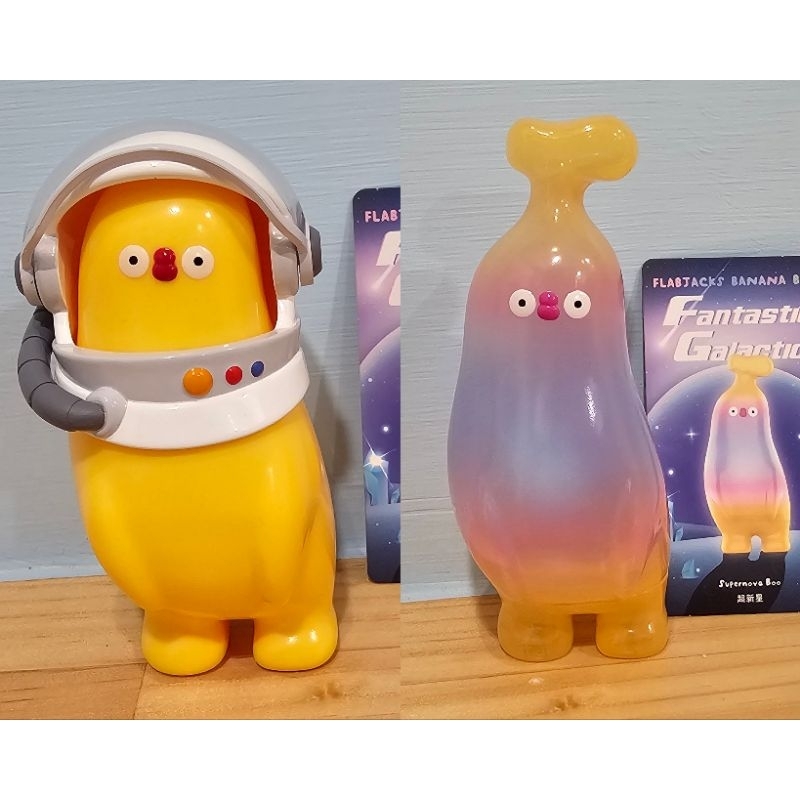 POPMART 泡泡瑪特 FLABJACKS Banana Boo 驚奇宇宙 確認款 拆擺品 | 蝦皮購物