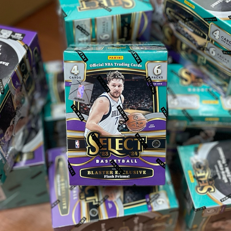 全新現貨 2023-24 Panini NBA Select Blaster Box 籃球卡盒 抽超限量🐯/🦓紋 斑馬 | 蝦皮購物
