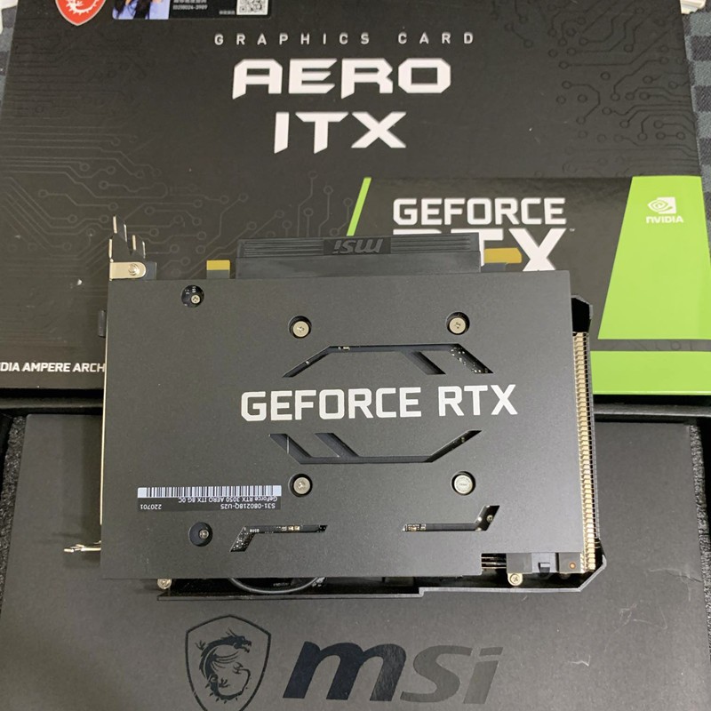 MSI 微星 GeForce RTX 3050 AERO ITX 8G OC 顯示卡 | 蝦皮購物