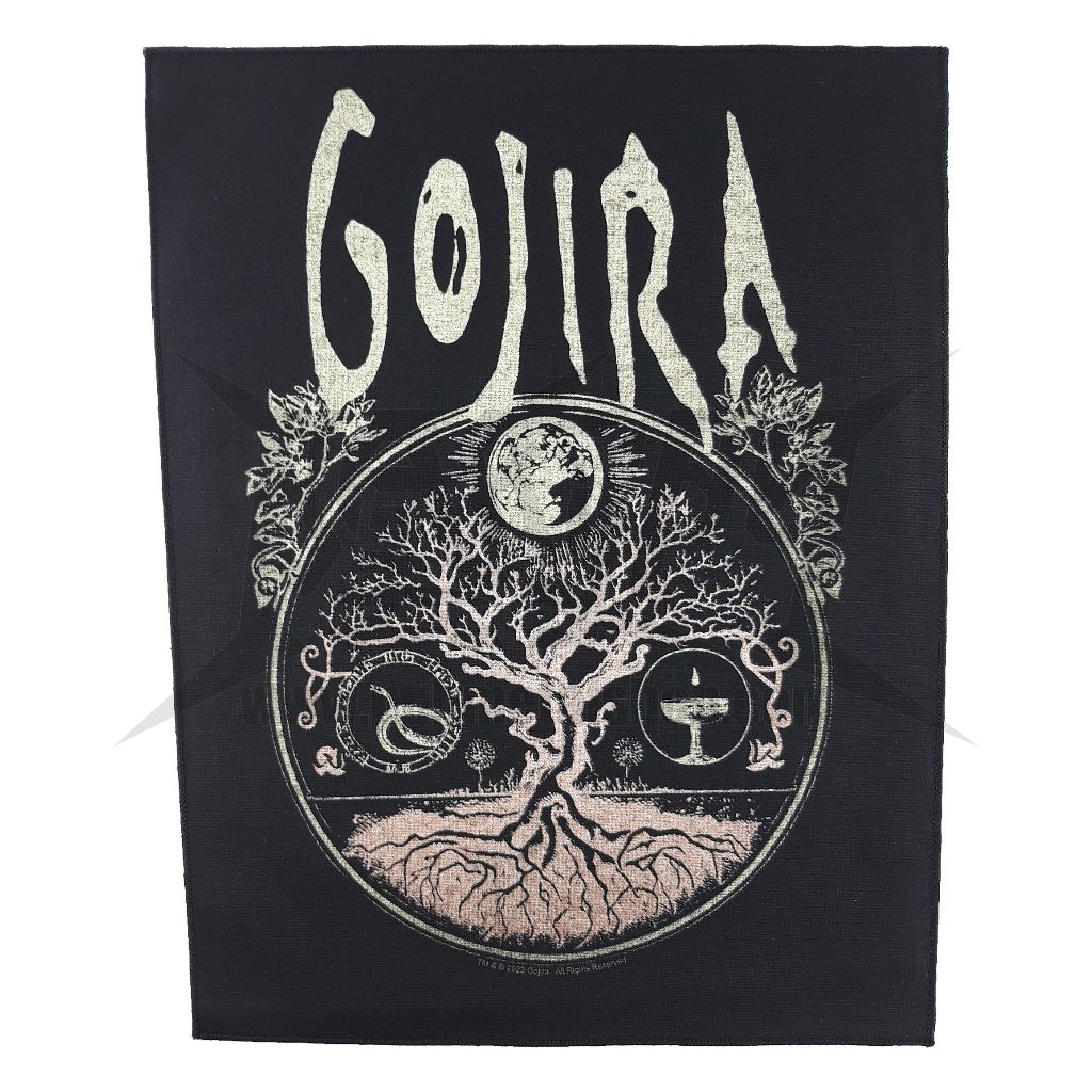 Gojira-TREE OF LIFE 國外進口正版樂團官方授權 背章 重金屬 搖滾 金屬戰袍 | 蝦皮購物