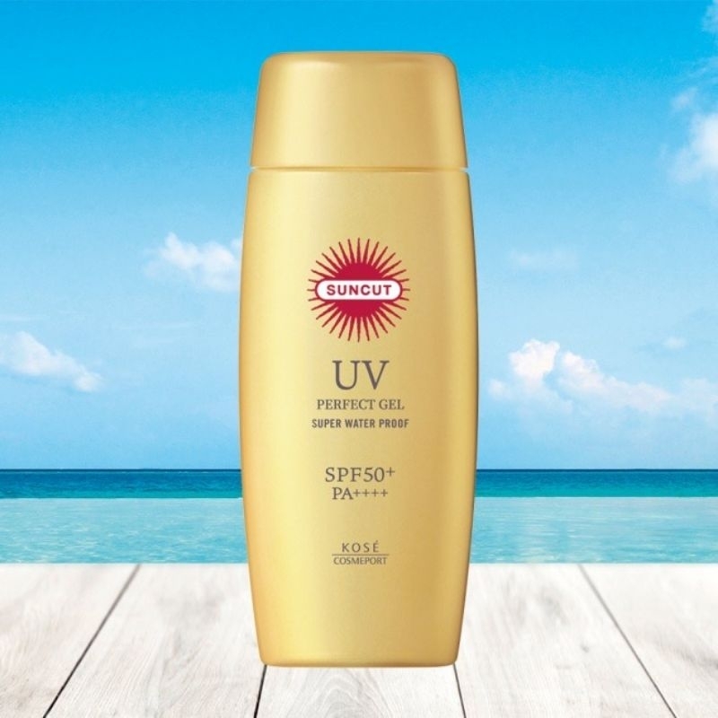 【SUNCUT UV 曬可皙】 高絲高效防曬隔離凝露化粧水感覺 (極效防水型)無香料 最強UV隔離精華 防曬露 | 蝦皮購物