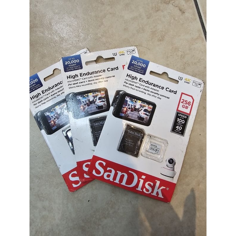 Sandisk 高速監控專用mico xc 1 256g | 蝦皮購物