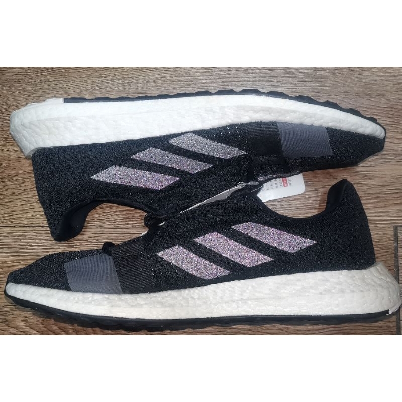 99%新展示出清 Adidas sense Boost Go 潮流休閒慢跑鞋 3m反光 | 蝦皮購物