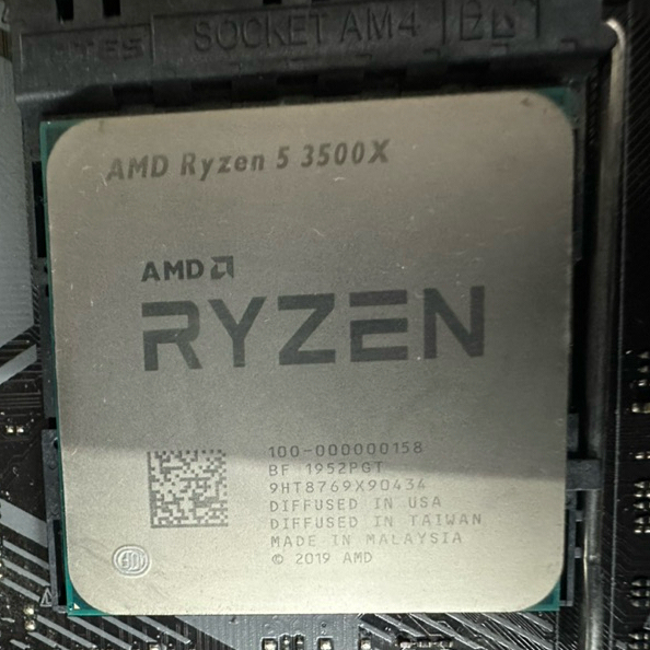 AMD R5 3500X/Ryzen 5 3500X/6核心CPU/ AM4腳位/中古良品 | 蝦皮購物