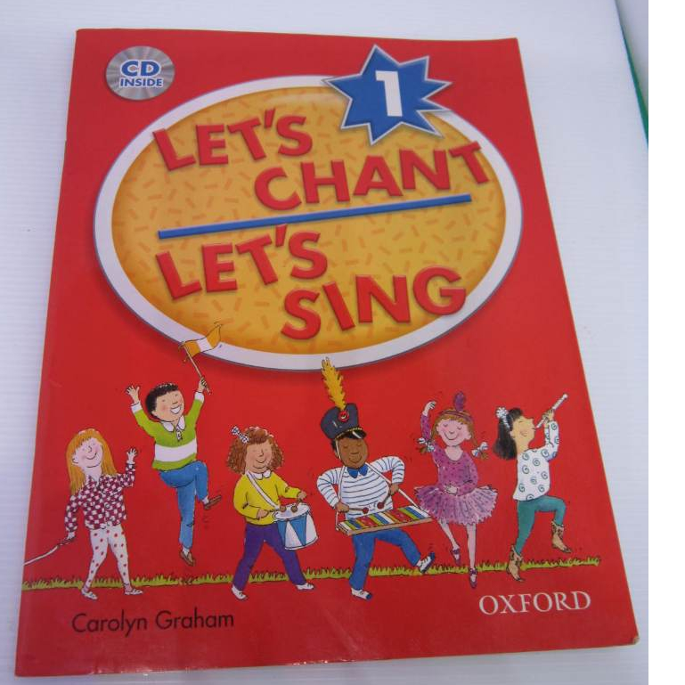 「二手書」(附CD) Oxford Let’s Chant Let’s Sing 英文課本 Carolyn Graham | 蝦皮購物