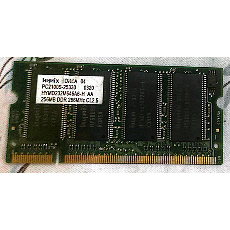 Hynix infineon 美光 PC2100 2700S -256MB記憶體 | 蝦皮購物