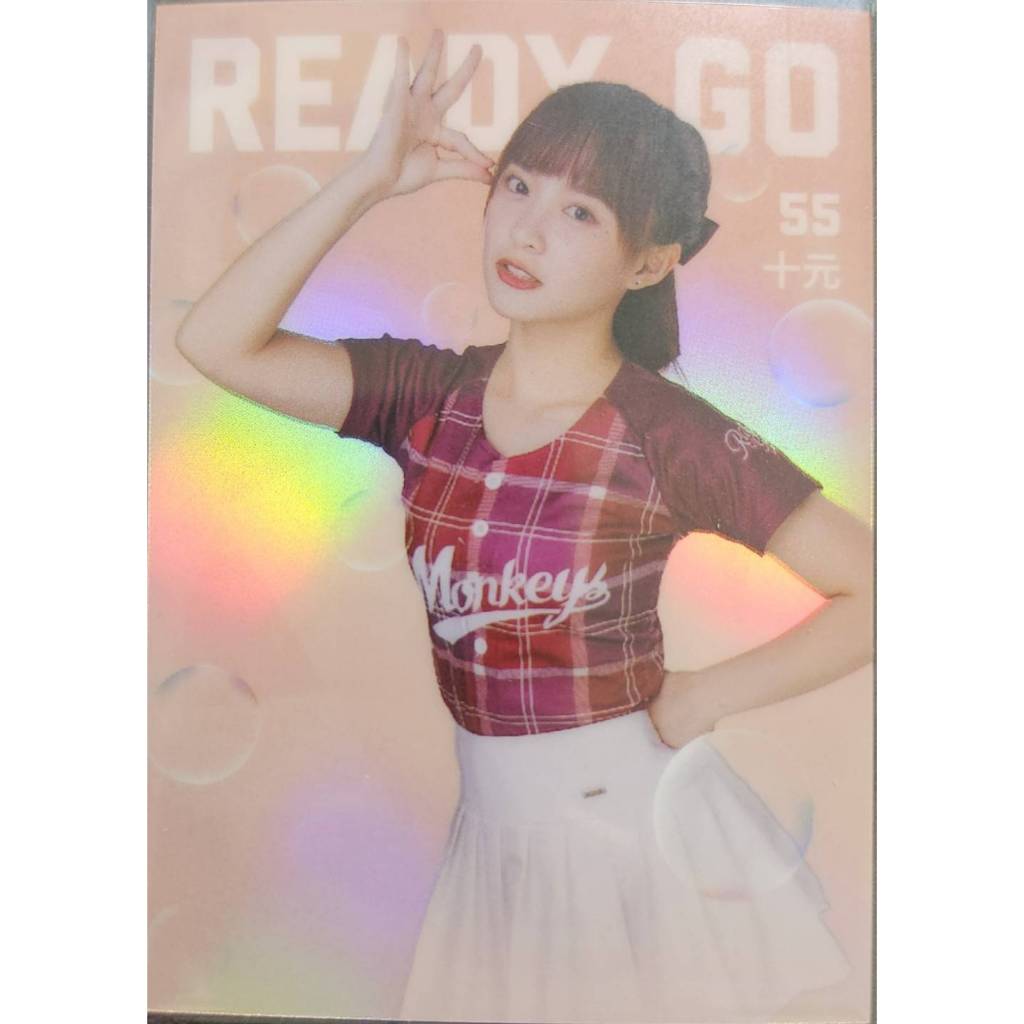 十元 2024 Rakuten Girls 樂天女孩 啦啦隊 Y2K 形象卡 金屬質感硬卡 炫彩鐳射閃卡 | 蝦皮購物