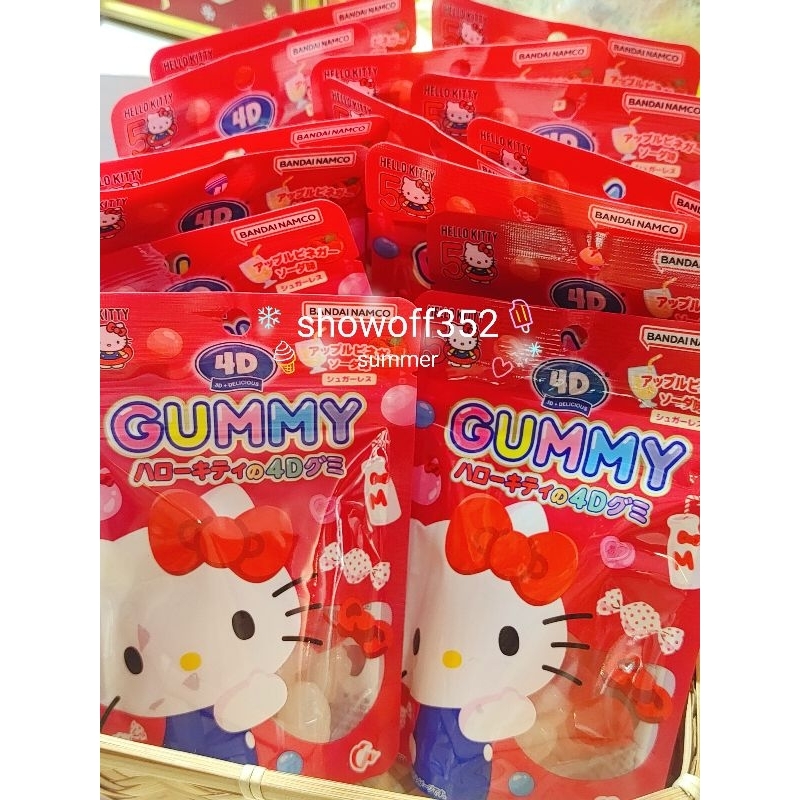Hello Kitty 4D立體造型軟糖 | 蝦皮購物