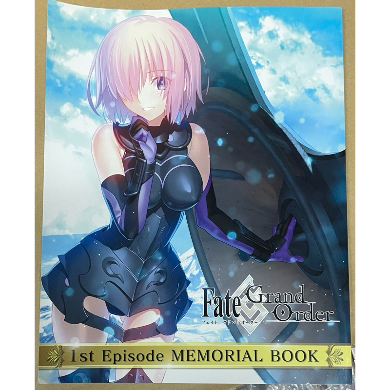（日版 中古）Fate Grand Order 1st Episode Memorial Book FGO 畫冊 | 蝦皮購物