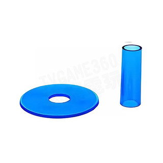 SANWA 日本三和搖桿 JOYSTICK JLF-TP-8YT專用 桿身套+ 透明墊片 街機 格鬥 電玩 透明藍 台中 | 蝦皮購物