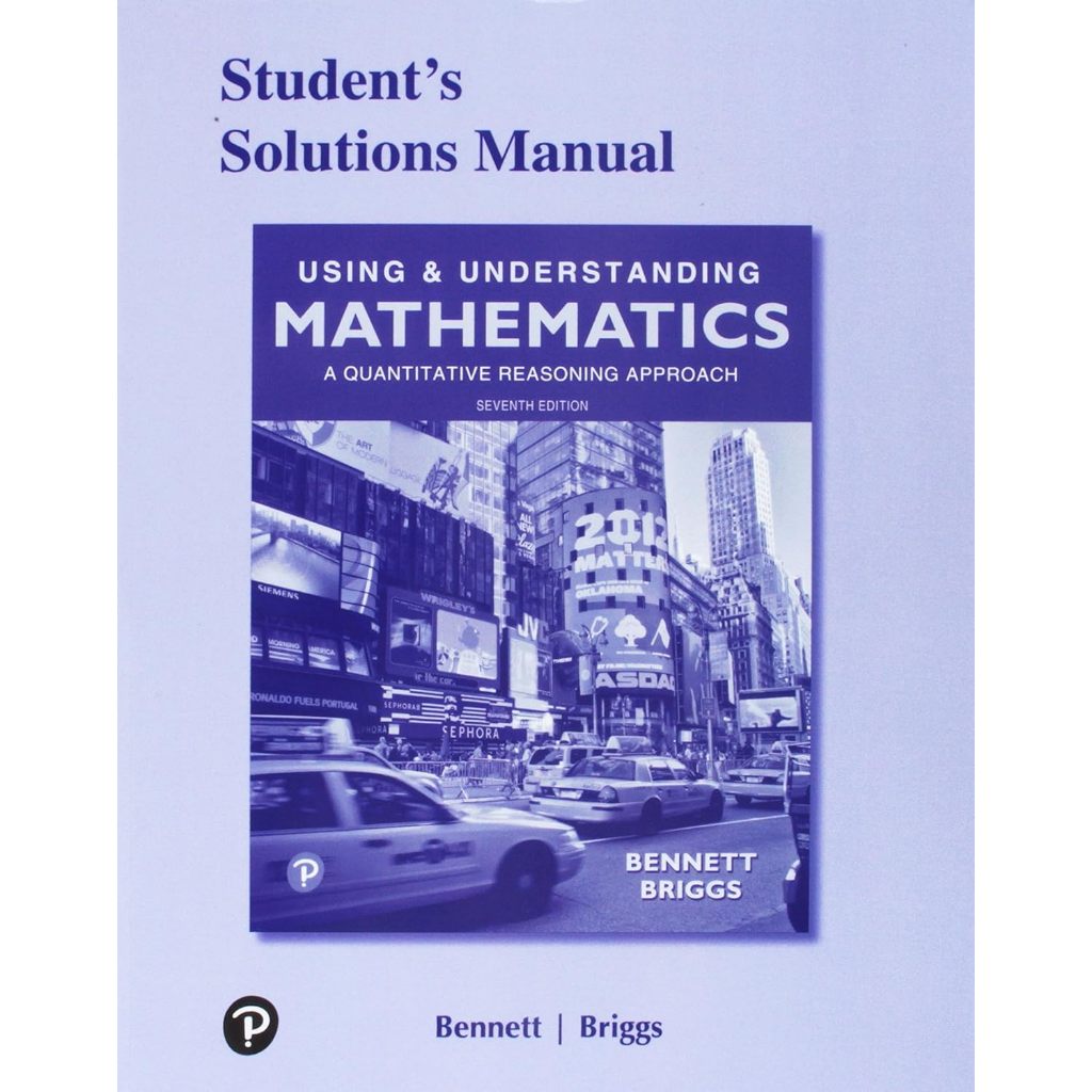 【代訂】Solutions Using Understanding Mathematics 9780134705248 | 蝦皮購物