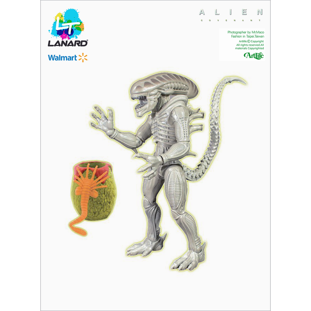 Artlife ㊁ L ANARD 2021 ALIEN Xenomorph Drone WALMART 限定 異形 | 蝦皮購物