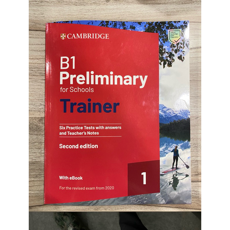(原價980)劍橋英檢 PET 用 B1 Preliminary for Schools Trainer 解題訓練本 | 蝦皮購物