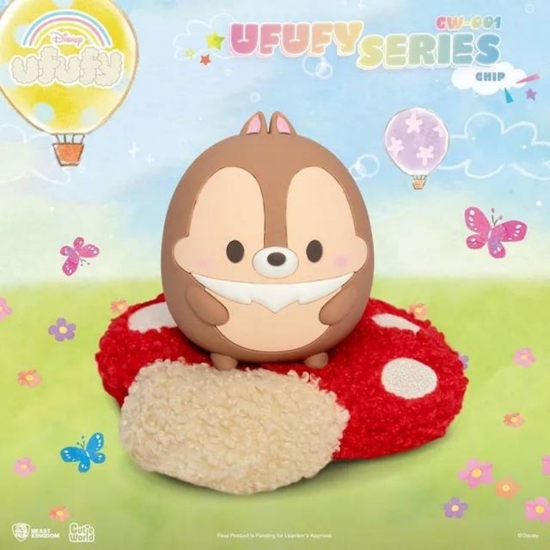盲盒 野獸國 CW-001 Ufufy圓滾滾系列 米老鼠 花栗鼠 史迪奇 維尼 唐老鴨 | 蝦皮購物