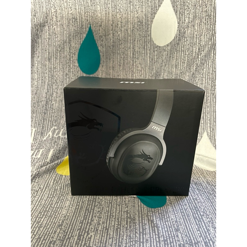 MSI Gaming Headset H901 潮流摺疊耳機 (霧黑限定版) | 蝦皮購物