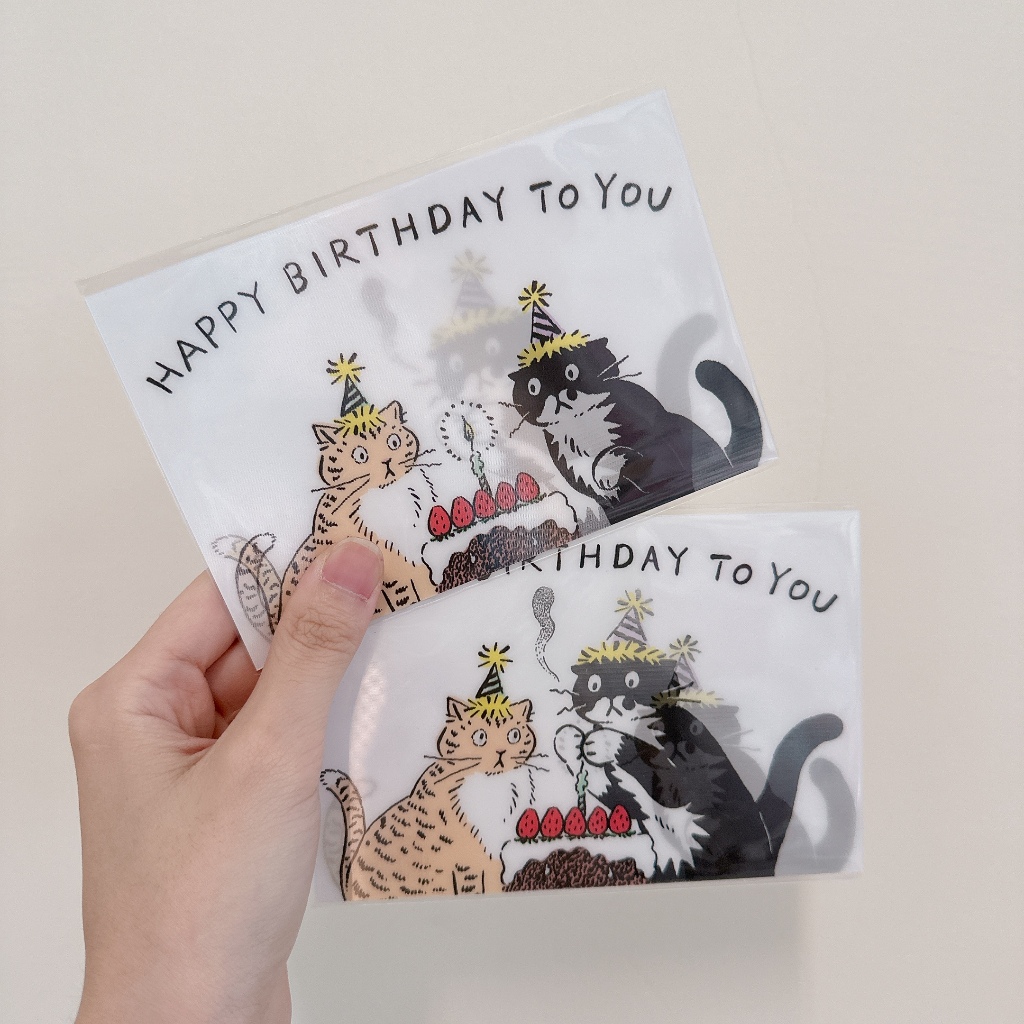 Juicy/韓國文創 HUGINN and MUNINN YEON JU CHOI 賓士貓 貓咪 貼紙 卡片 印章 現貨 | 蝦皮購物