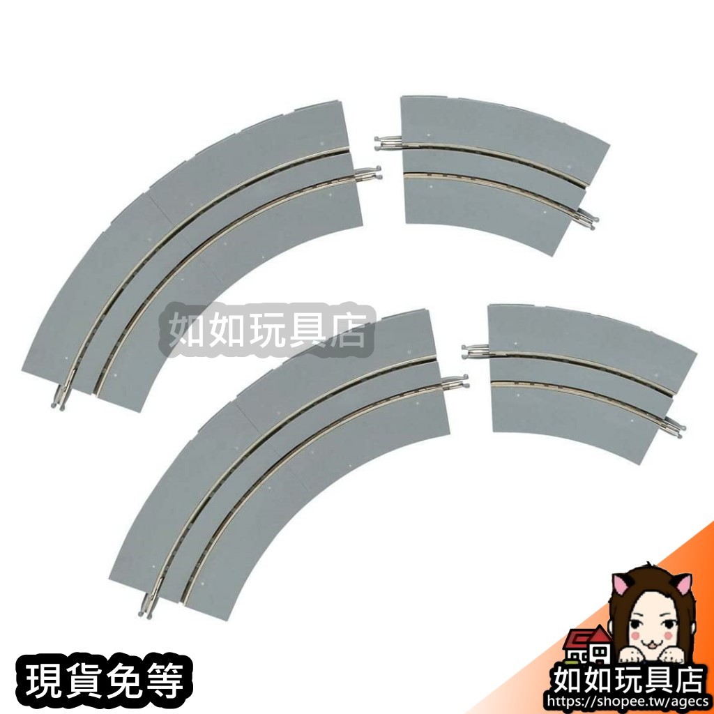 TOMIX 1795 寬路面超級迷你曲線軌道 C103-WT(F) 30°60°(各2本) N規1/150輕軌電車軌道 | 蝦皮購物