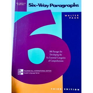 Six-Way Paragraphs: Middle Level 高中學測 高中英語 閱讀理解能力 新加坡出版 | 蝦皮購物
