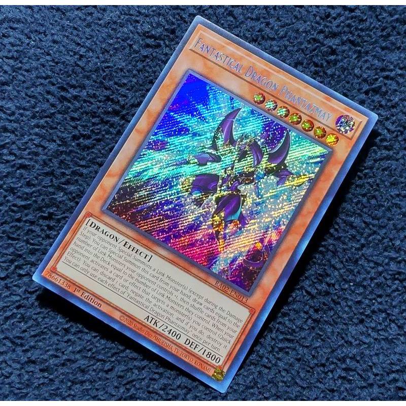 正版遊戲王 RA02-EN013 美英1刷 斜鑽 幻創龍 幻象 異圖X1(M/NM)=PAC1-JP025 | 蝦皮購物