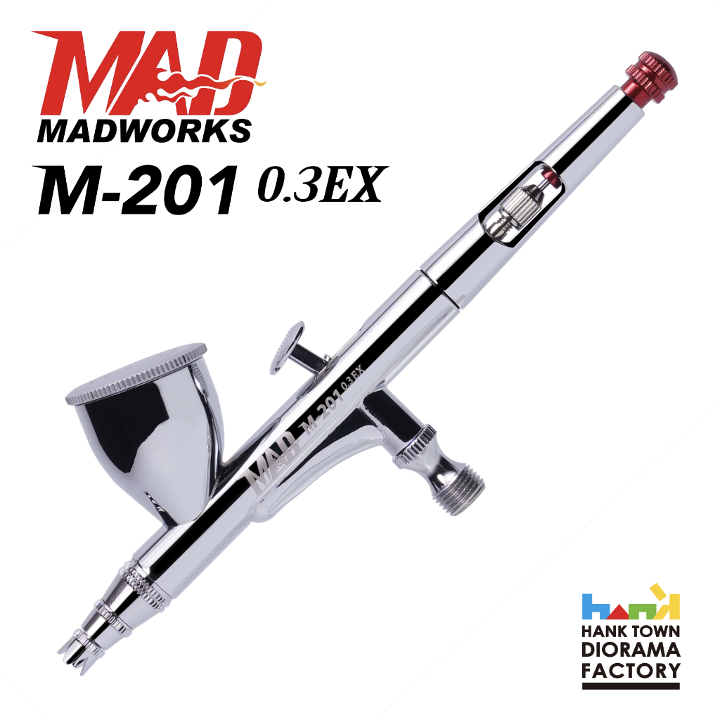 [ HankTown ] MAD M-201 0.3EX 雙動式 噴筆 | MADWORKS M201 2024年新版 | 蝦皮購物