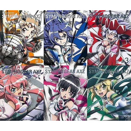 戰姬絕唱 SYMPHOGEAR AXZ 期間限定版 全6卷組合 Blu-ray | 蝦皮購物