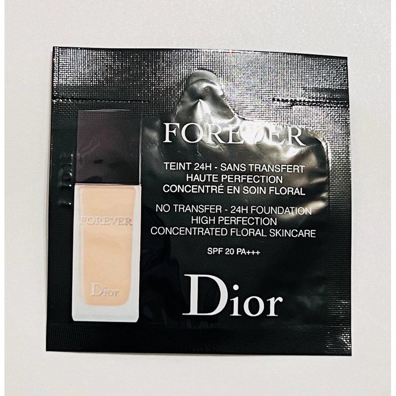 Dior 迪奧超完美持久柔霧粉底液0.7ml色號1N 2N全新專櫃小物 | 蝦皮購物