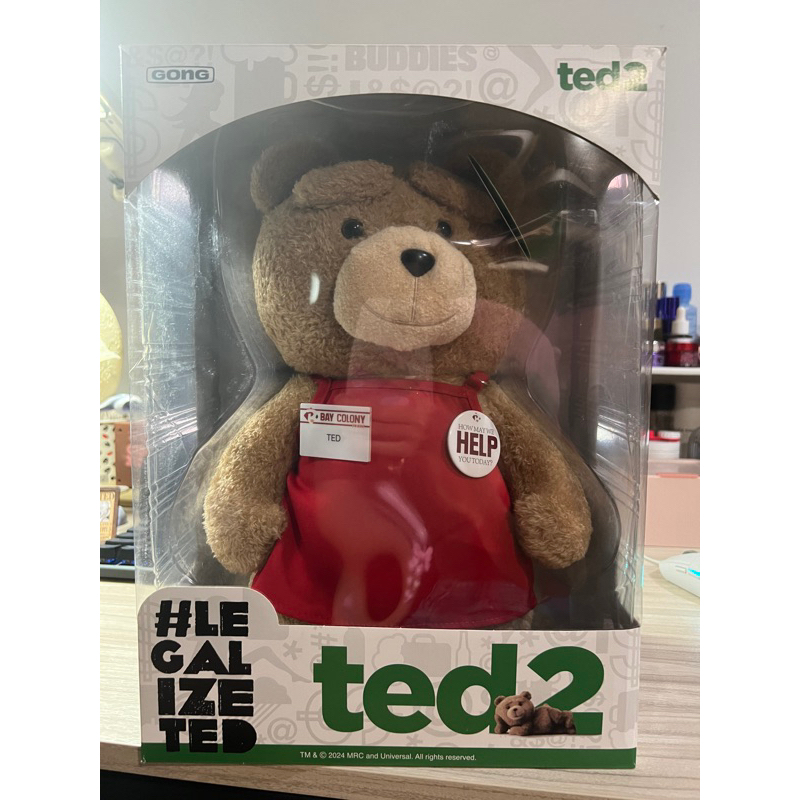 泡泡瑪特 ted2泰迪熊可動毛絨 30cm 熊麻吉大娃 | 蝦皮購物