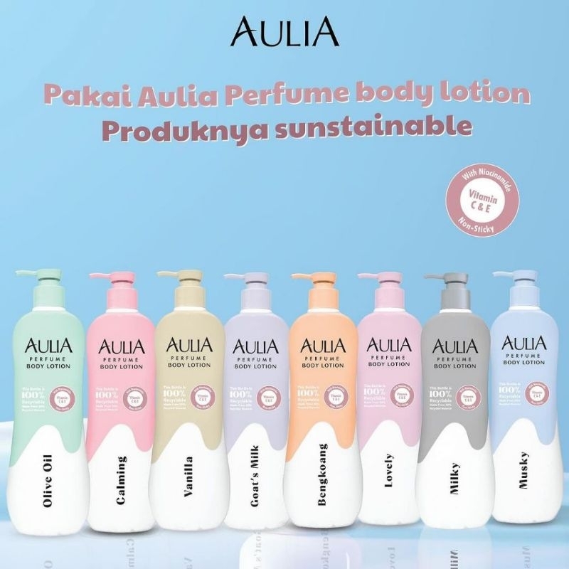AULIA PERFUME BODY LOTION ANEKA ALL VARIANT 600ml | 蝦皮購物