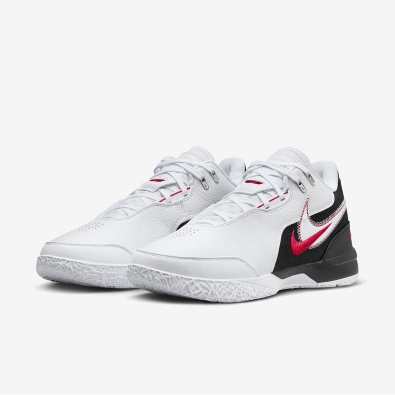 Nike ZM LeBron NXXT GEN AMPD EP FJ1567-100 男 籃球鞋 LBJ 球鞋 白黑紅 | 蝦皮購物