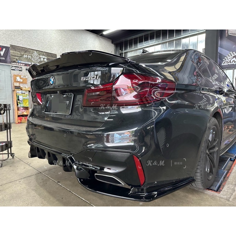 K&M Design G30 PSM款尾翼 520 530 540 BMW 寶馬改裝 鴨尾 壓尾 | 蝦皮購物