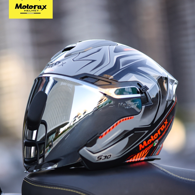 半罩式安全帽 義大利 motorax s30 國際安全雙認證 雙鏡片 拆洗內裡 耳機槽 安全帽 | 蝦皮購物