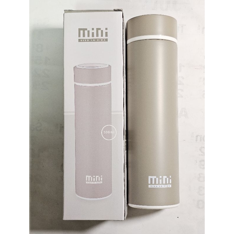 〔新光金〕奶茶色 304 不銹鋼 真空 保溫杯 PP2-500 mini 500ml 股東會紀念品 2024 | 蝦皮購物