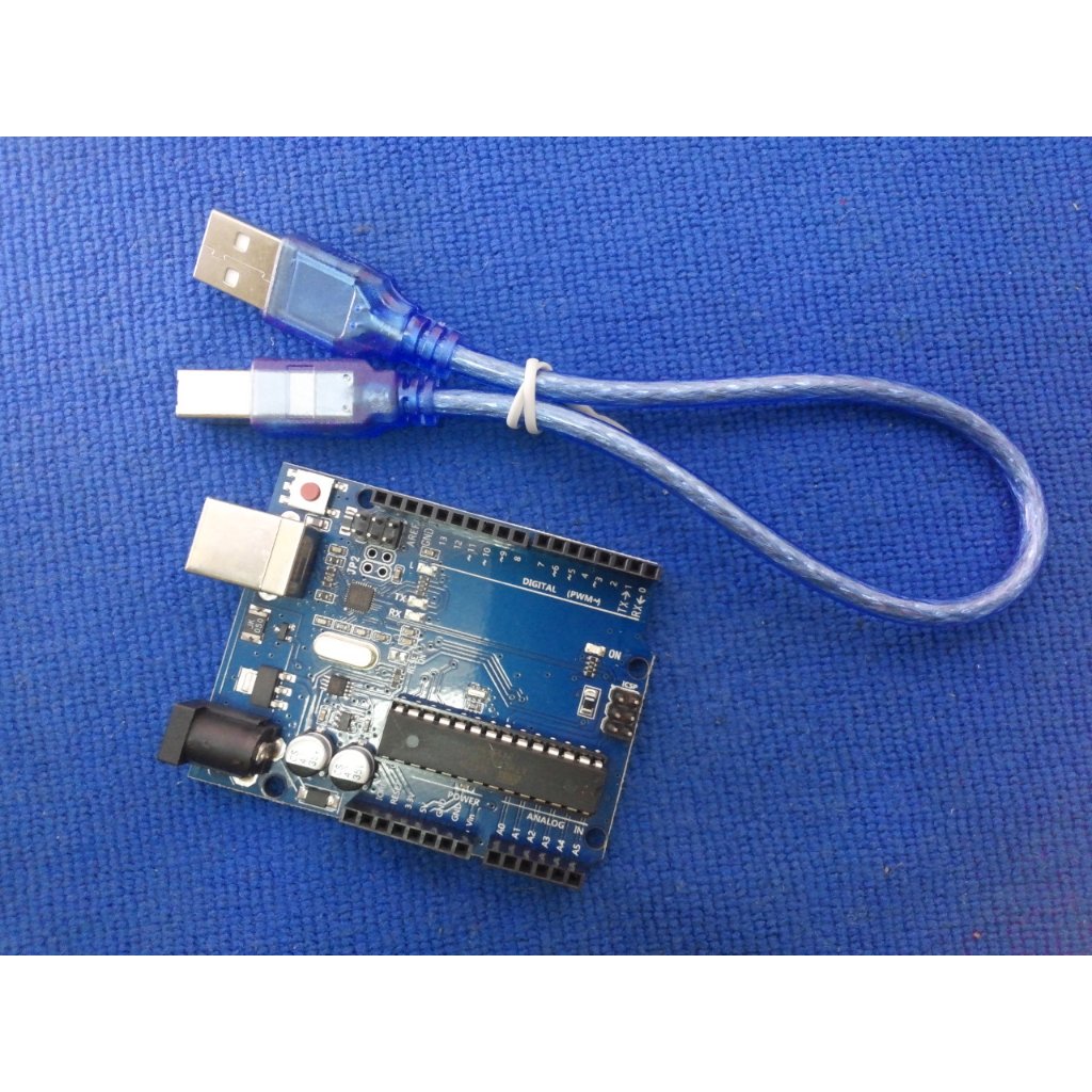 Arduino UNO R3 (ATMEGA16U2) 開發板 + USB線 (相容ARDUINO版) | 蝦皮購物