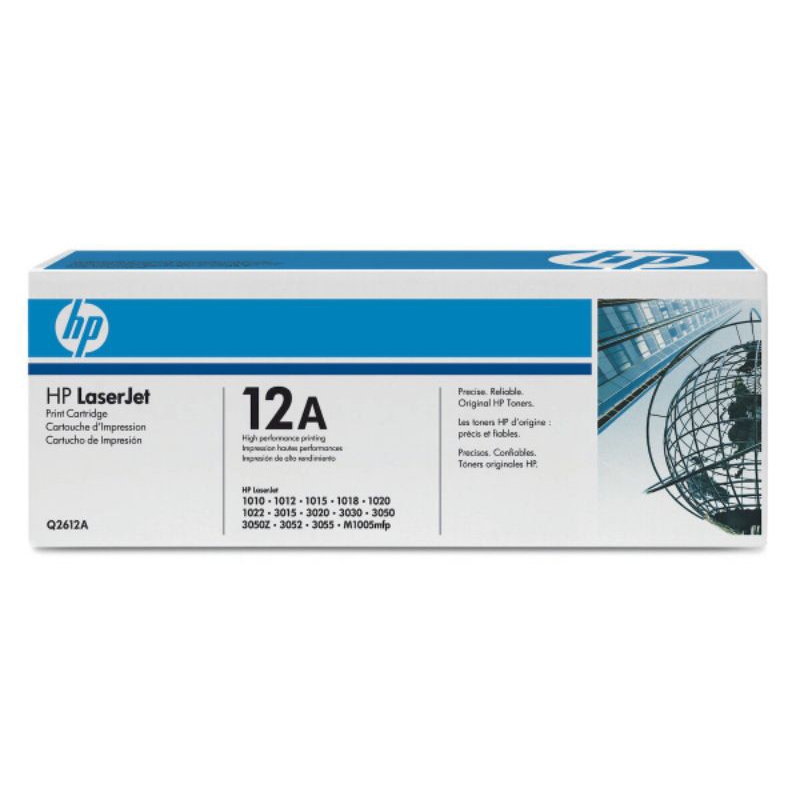 HP 12A 黑色原廠 LaserJet 碳粉盒 Q2612A | 蝦皮購物