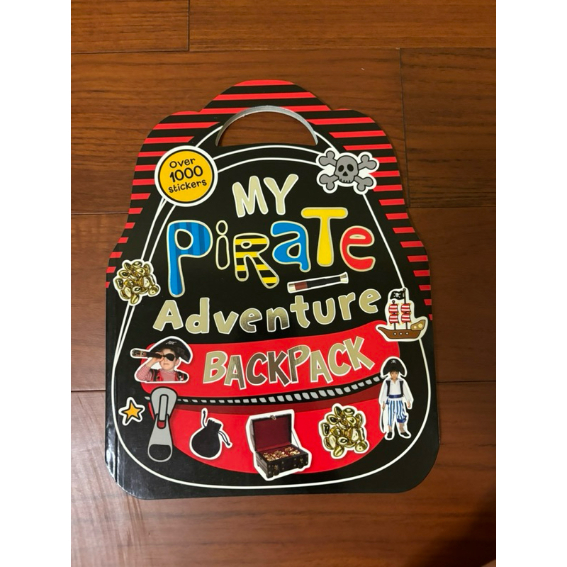 全新 My Pirate Adventure Backpack (遊戲貼紙書) | 蝦皮購物