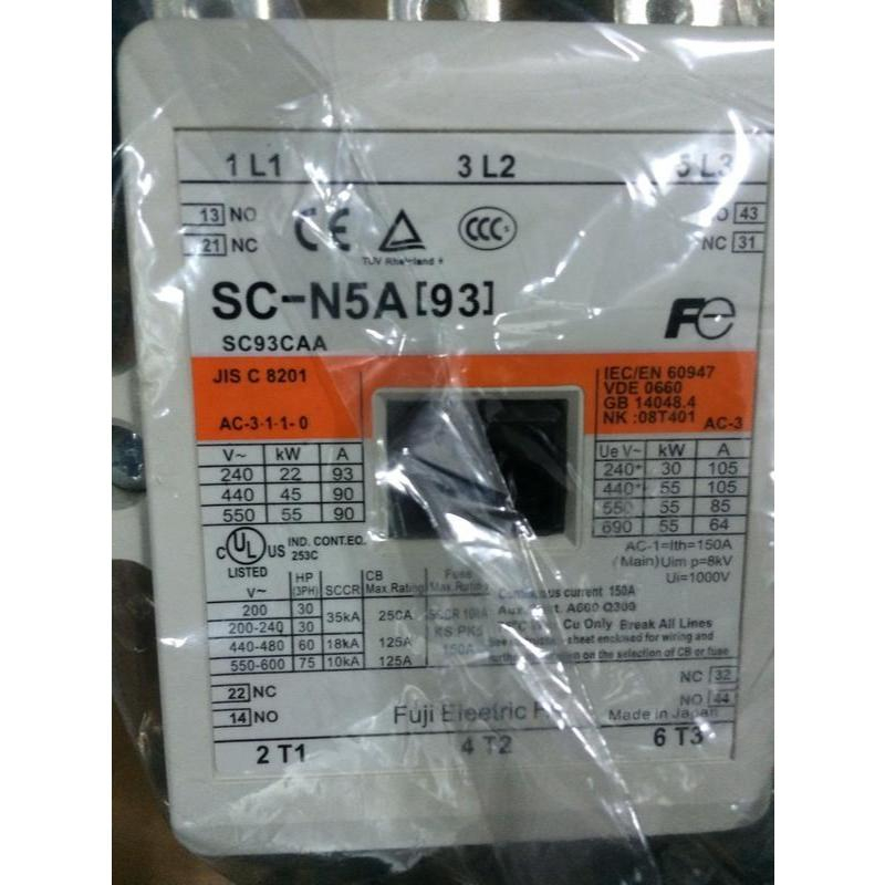 富士 電磁接觸器 SC-N5A 110V220V | 蝦皮購物