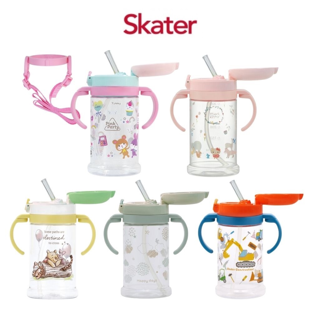 Skater 寬底吸管杯(370ml)-多款可選【六甲媽咪】 | 蝦皮購物
