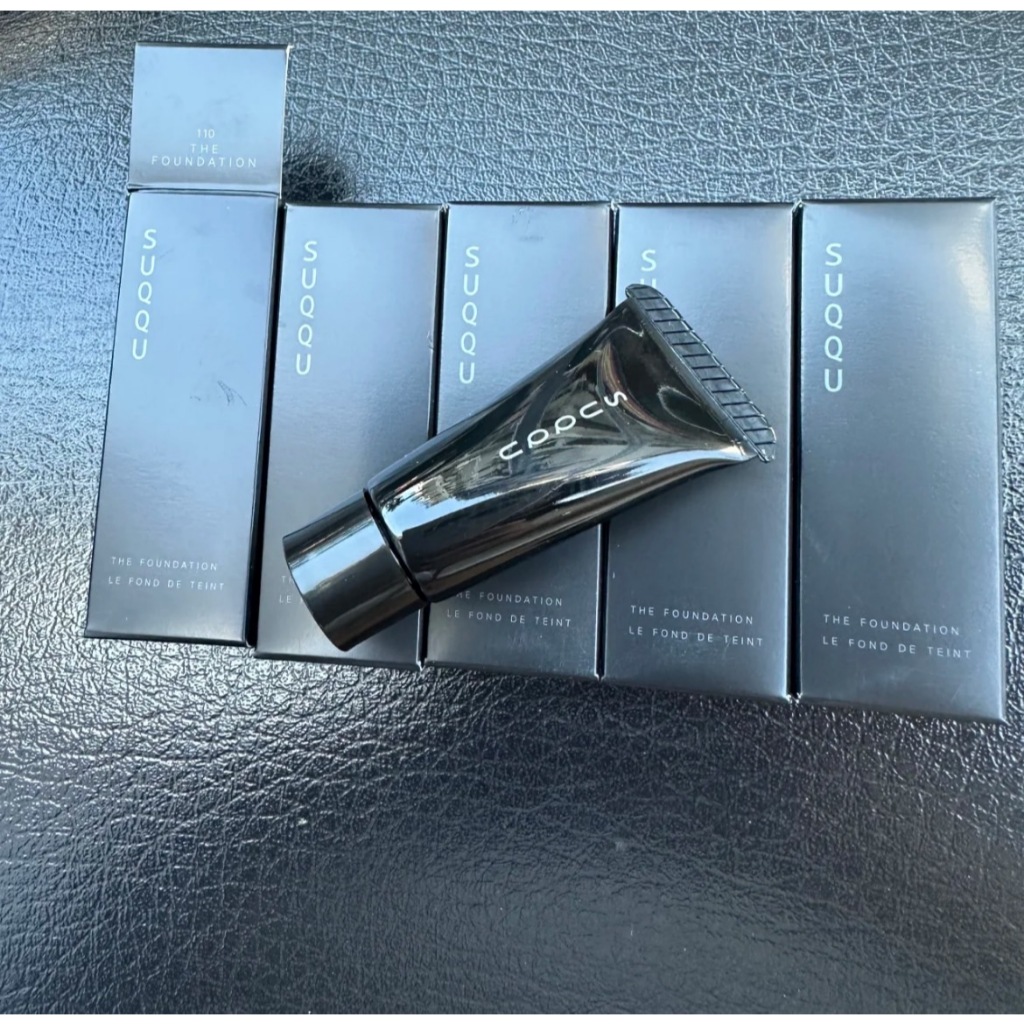 新款 Suqqu 絕緻艷澤粉霜 晶采艷澤粉霜 粉底液 小樣 4g 黑蓋 110 105 粉底 | 蝦皮購物