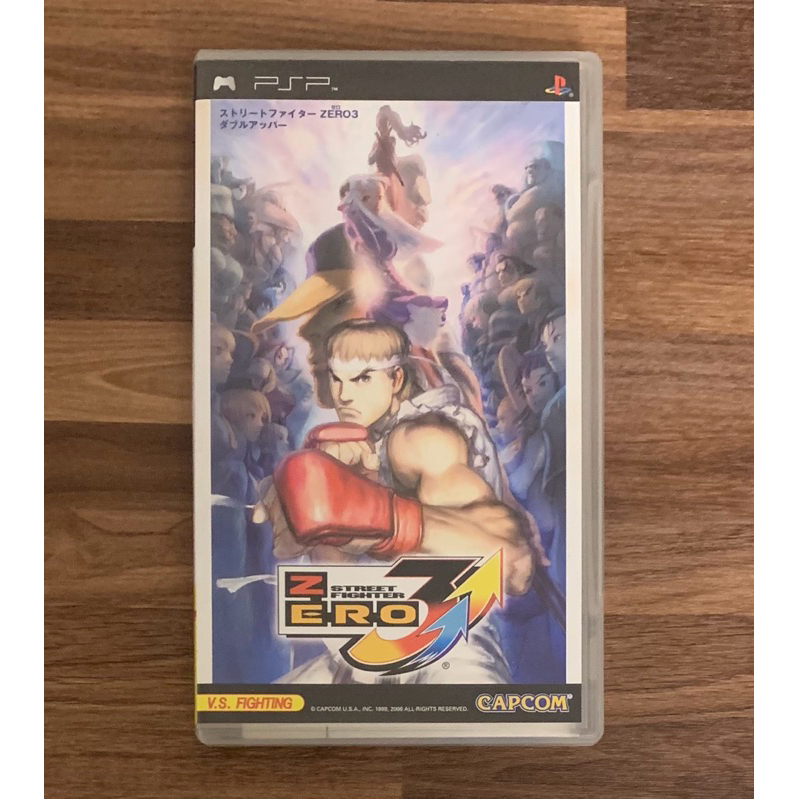 PSP 快打旋風 ZERO 3 街頭快打 正版遊戲片 原版光碟 日文版 純日版 日版適用 二手片 SONY | 蝦皮購物