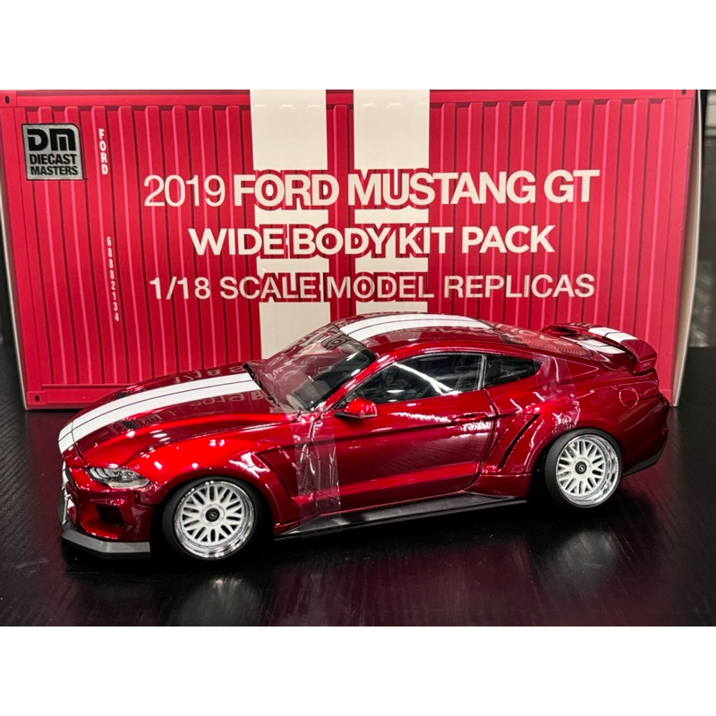 1/18 已售出 DM Model 2019 Ford Mustang GT Wide Bodykit Pack | 蝦皮購物