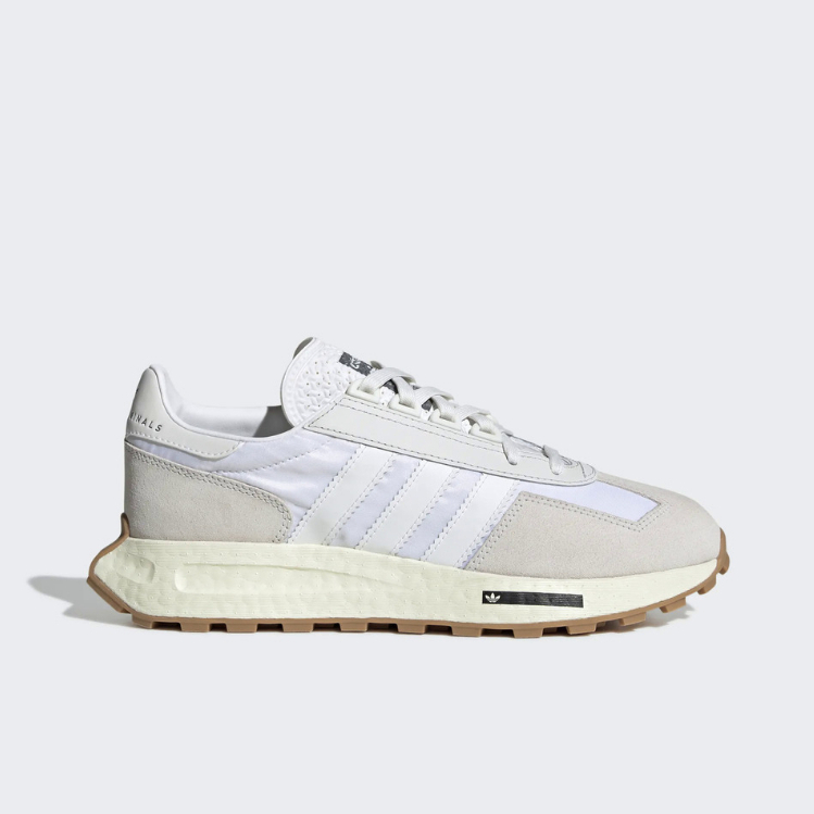 [現貨US14] Adidas Retropy E5 白 米白 復古 奶油底 休閒鞋 麂皮 拼接 大尺碼 H03075 | 蝦皮購物