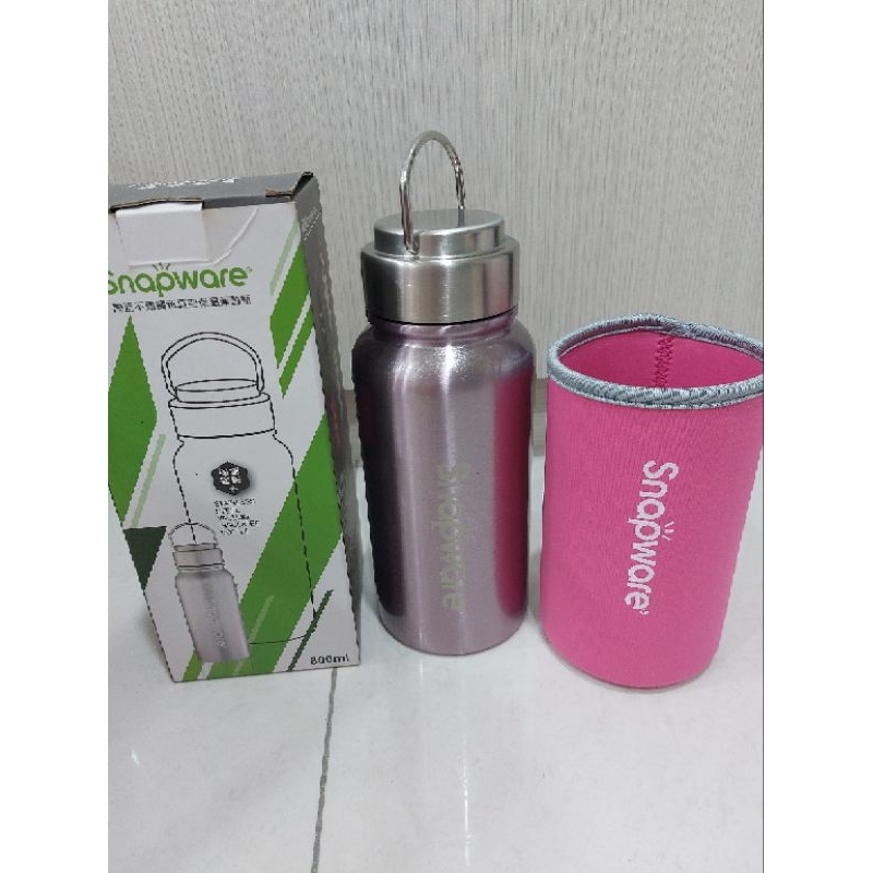 【康寧 Snapware】陶瓷不鏽鋼超真空保溫運動瓶800ML | 蝦皮購物