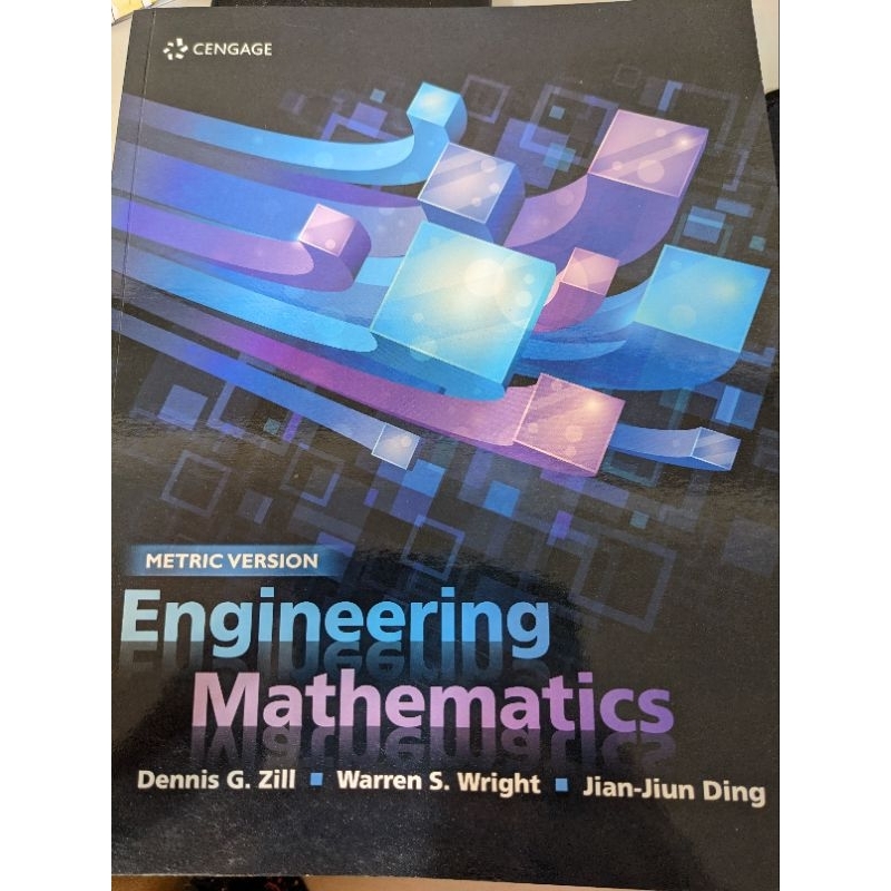 Engineering Mathematics Metric Version by Dennis G.Zill | 蝦皮購物