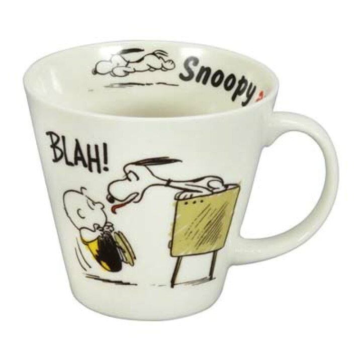 日本正版PEANUTS史努比SNOOPY電視機 His Friends查理布朗 馬克杯/咖啡杯340ml 日本製 現貨 | 蝦皮購物
